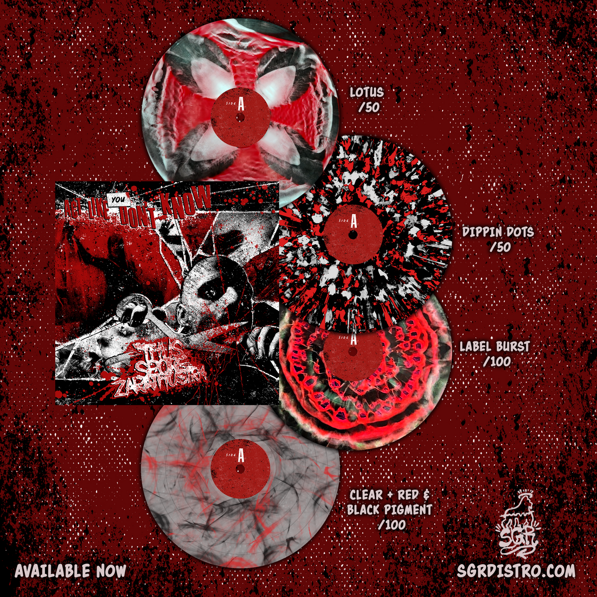 Thus Spoke Zarathustra - Act Like You Don't Know repress – SGR Distro